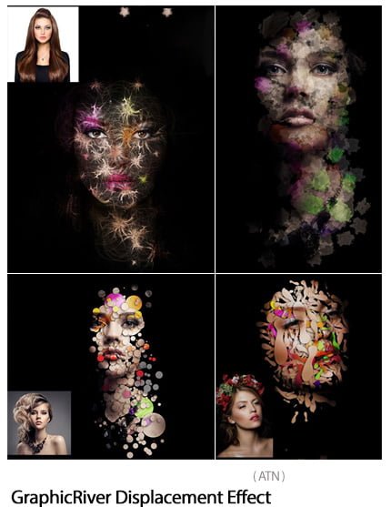 Displacement effect | visualstorms Displacement effect