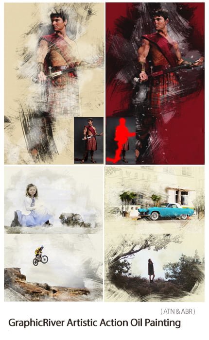 Artistic Photoshop Oil Painting | visualstorms visualstorms