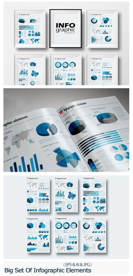 CM Big Set Of Infographic Elements | visualstorms