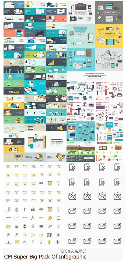 CM Super Big Pack Of Infographic | visualstorms