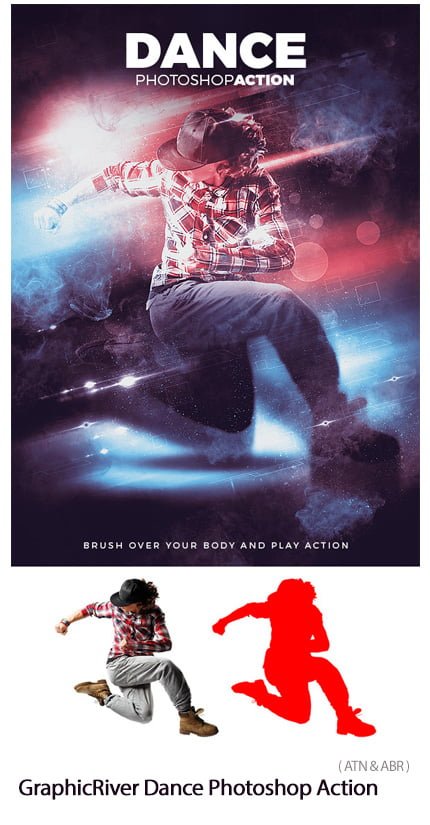 Dance Photoshop Action | visualstorms Dance Photoshop Action