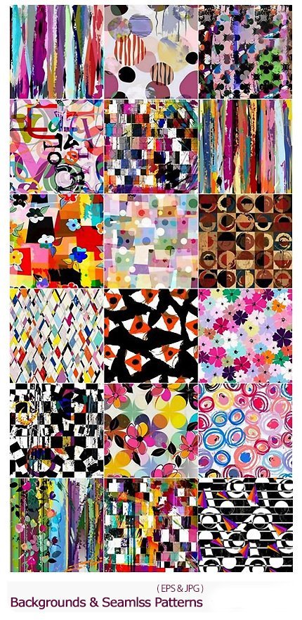 Geometric Backgrounds And Seamless Patterns | visualstorms