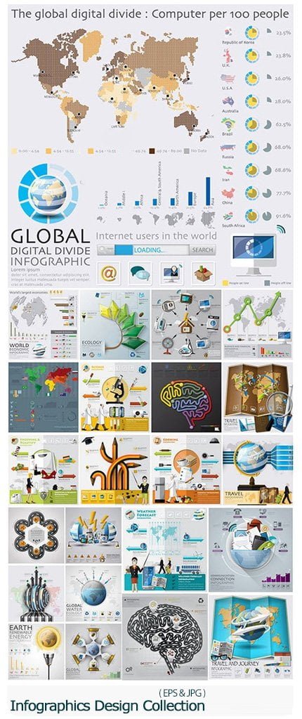 Infographics Design Collection | visualstorms