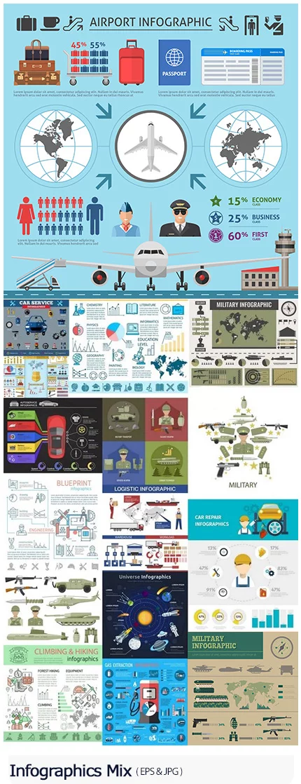 Infographics Mix | visualstorms