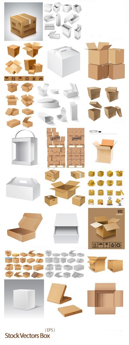 Stock Vectors Box | visualstorms