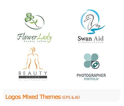 Logos Mixed Theme Logo | visualstorms