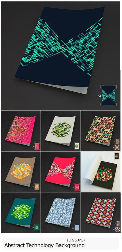 Abstract Technology Background | visualstorms