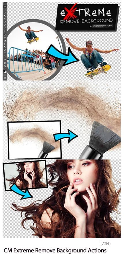 Extreme Remove Background Actions | visualstorms