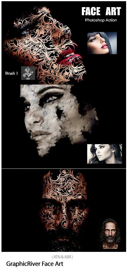 Face Art | visualstorms Face Art visualstorms Face Art