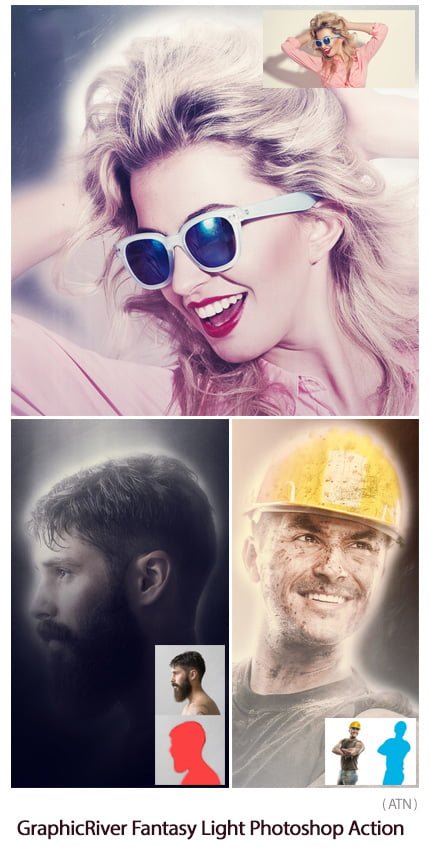 Fantasy Light Photoshop Action | visualstorms visualstorms