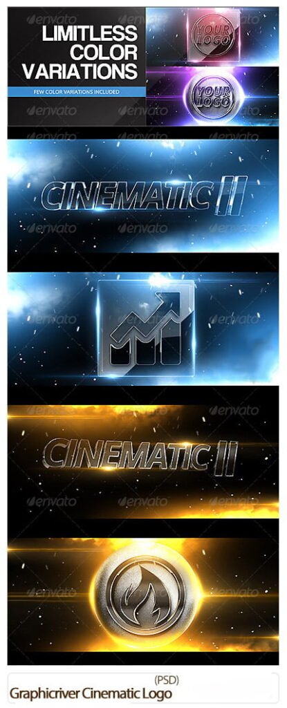 Graphicriver Cinematic Logo MockUps | visualstorms