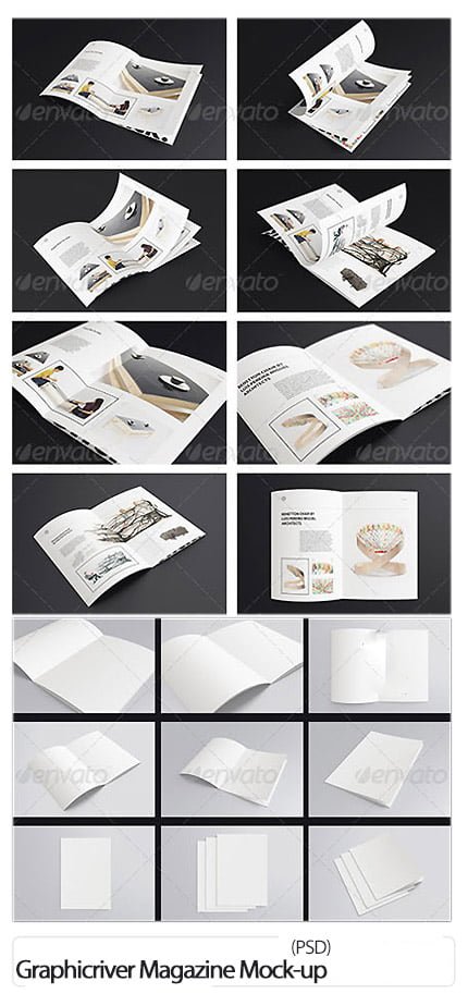 Graphicriver Magazine Mockup psd | visualstorms