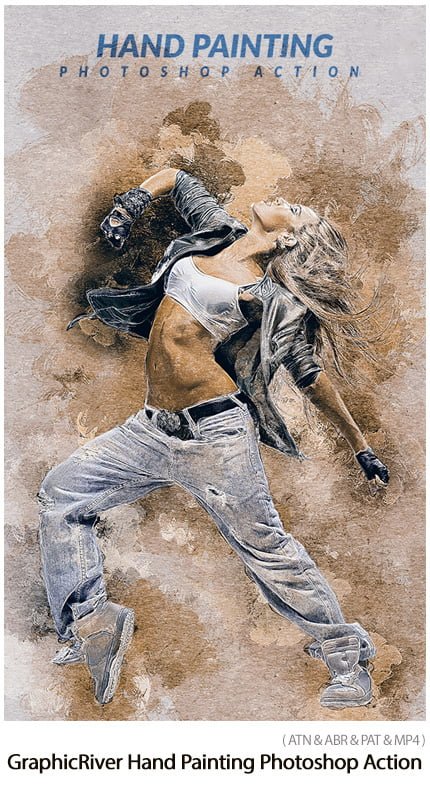 Hand Painting Photoshop Action | visualstorms
