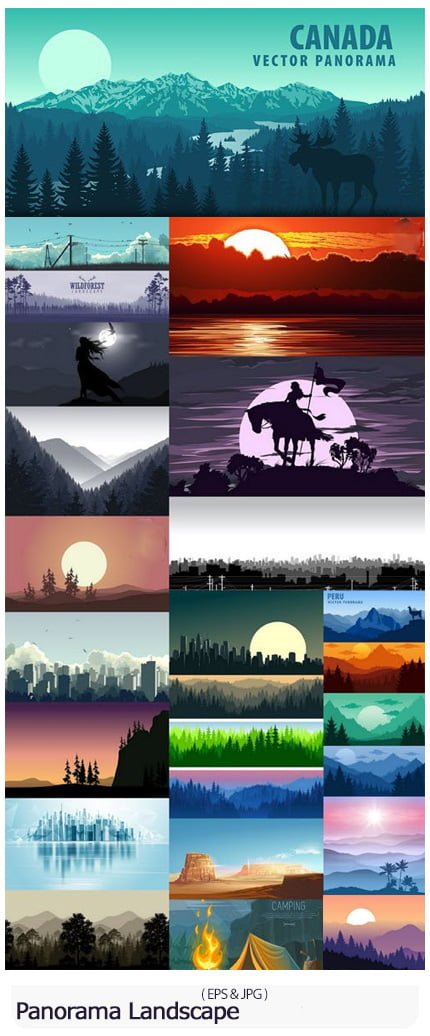 panorama landscape | visualstorms