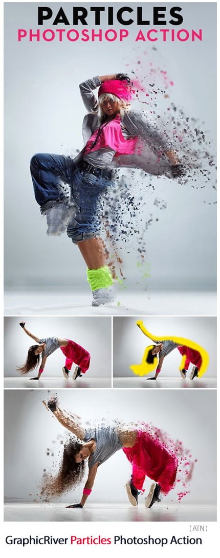 particles photoshop action 2016 | visualstorms