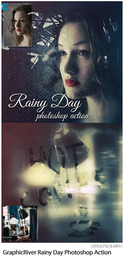 Rainy Day Photoshop Action | visualstorms visualstorms