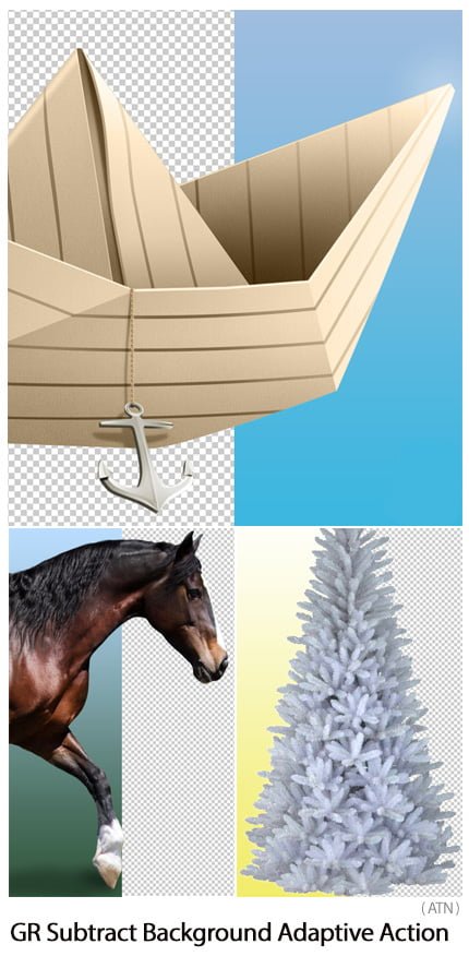 Subtract Background Adaptive Action | visualstorms