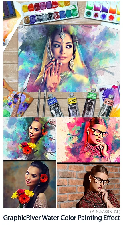 Water Color Painting Effect | visualstorms