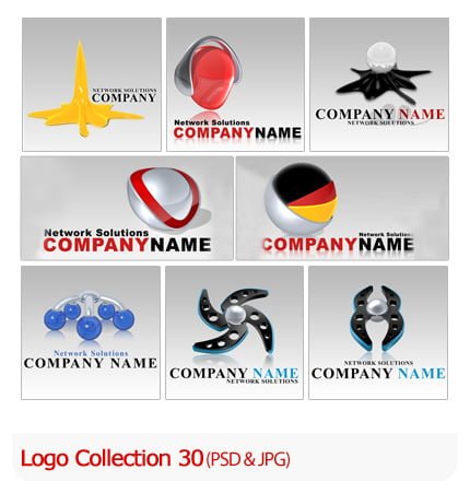 Logo Collection Psd 30 | visualstorms