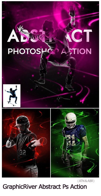 Abstract Photoshop Action | visualstorms