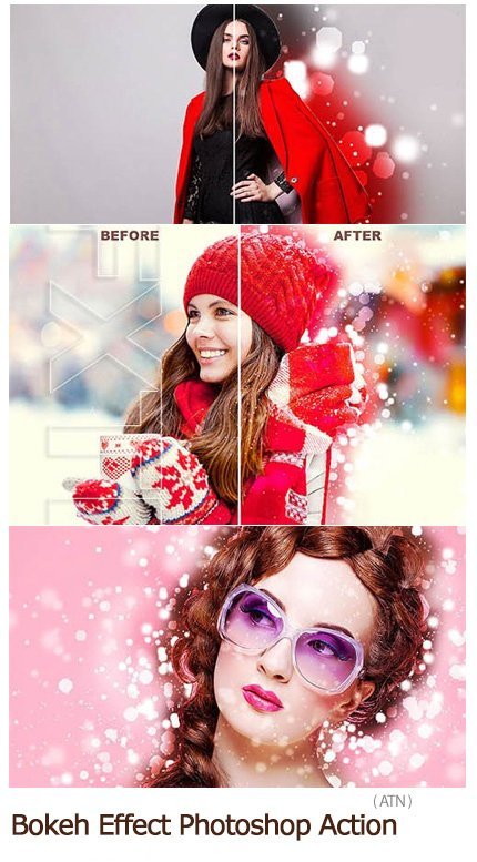 Bokeh Effect Photoshop Action | visualstorms