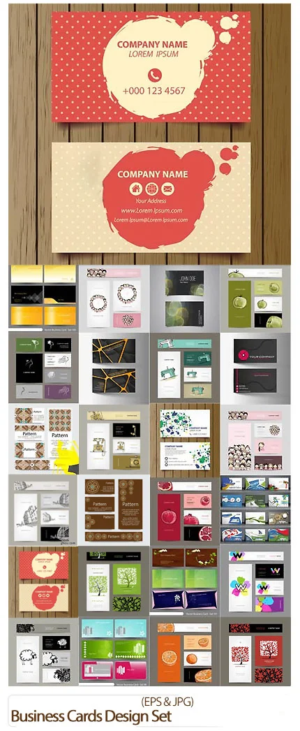 Business Cards Design Set | visualstorms