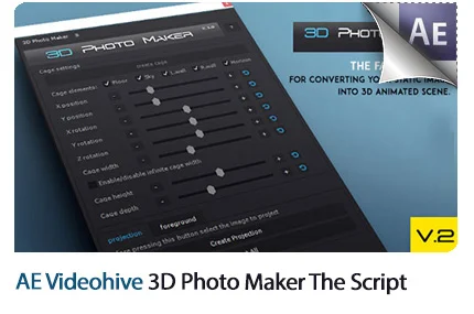 3D Photo Maker The Script After Effects | visualstorms