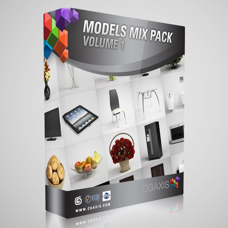 CGAxis Models Mix Pack | visualstorms