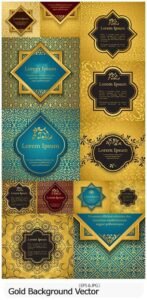 Gold Background Vector | visualstorms