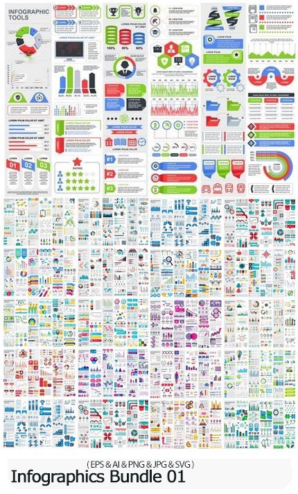 Infographics Bundle 01 | visualstorms