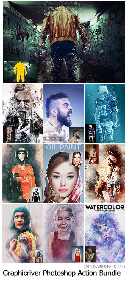 photoshop action bundle atn | visualstorms