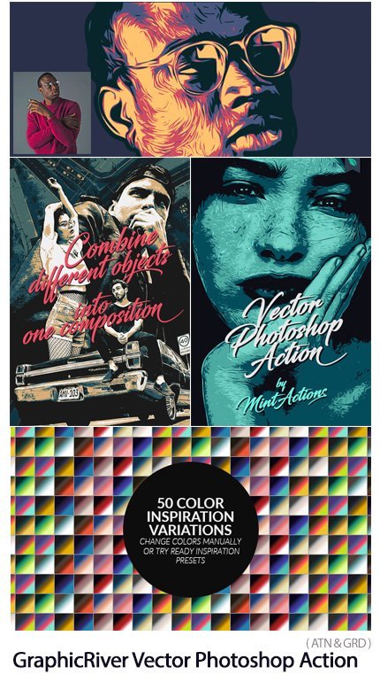 Vector Photoshop Action | visualstorms