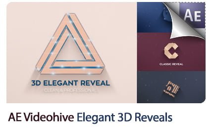 Elegant 3D Reveals After Effects Template | visualstorms