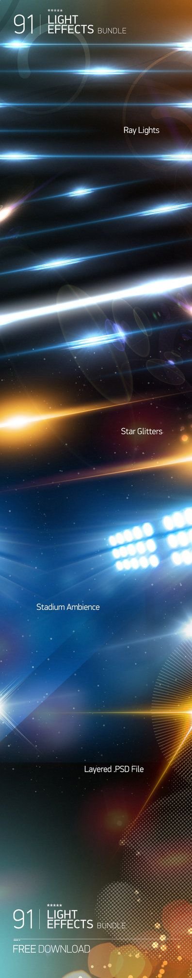 Light Effects PSD Bundle | visualstorms visualstorms