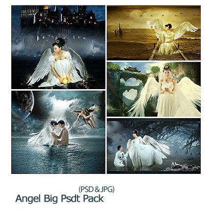 Angel Big Psd Pack | visualstorms Angel Big Psd Pack