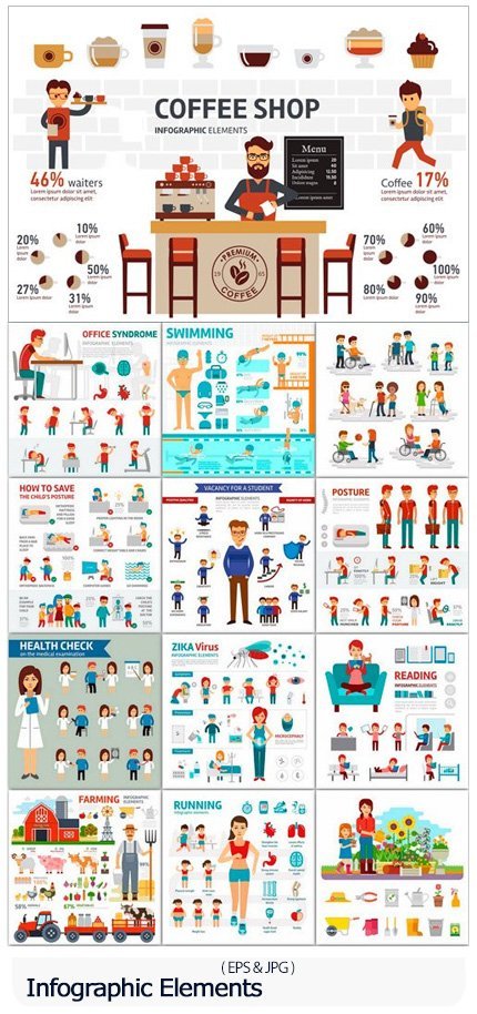 Business Concept Infographic Elements | visualstorms