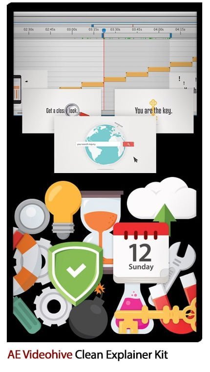 Clean Explainer Kit | visualstorms Clean Explainer Kit