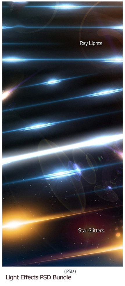 Light Effects PSD Bundle | visualstorms visualstorms