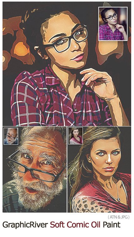 Soft Comic Oil Paint | visualstorms Soft Comic Oil Paint