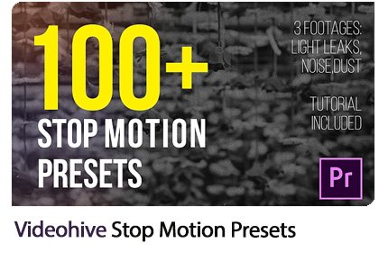 Stop Motion Presets | visualstorms