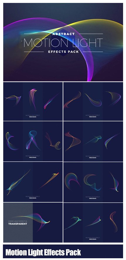 Abstract Motion Light Effects Pack | visualstorms visualstorms