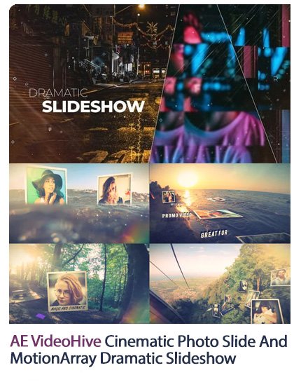 Cinematic Photo Slide And MotionArray Dramatic Slideshow | visualstorms