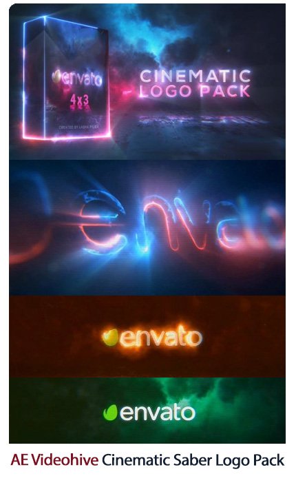 Cinematic Saber Logo Pack | visualstorms Cinematic Saber Logo Pack