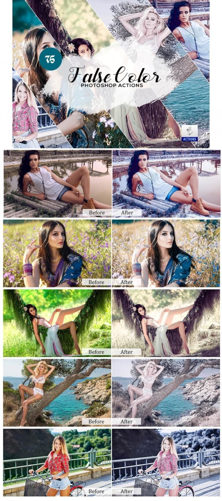 Inkydeals 15000 Photoshop Actions Bundle | visualstorms