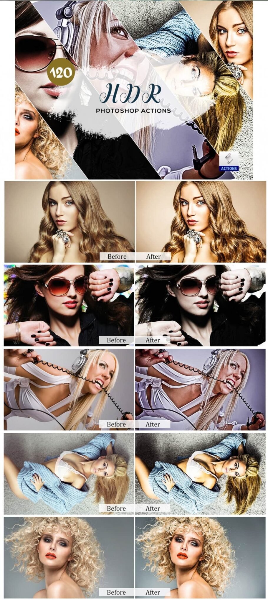 Inkydeals 15000 Photoshop Actions Bundle | visualstorms