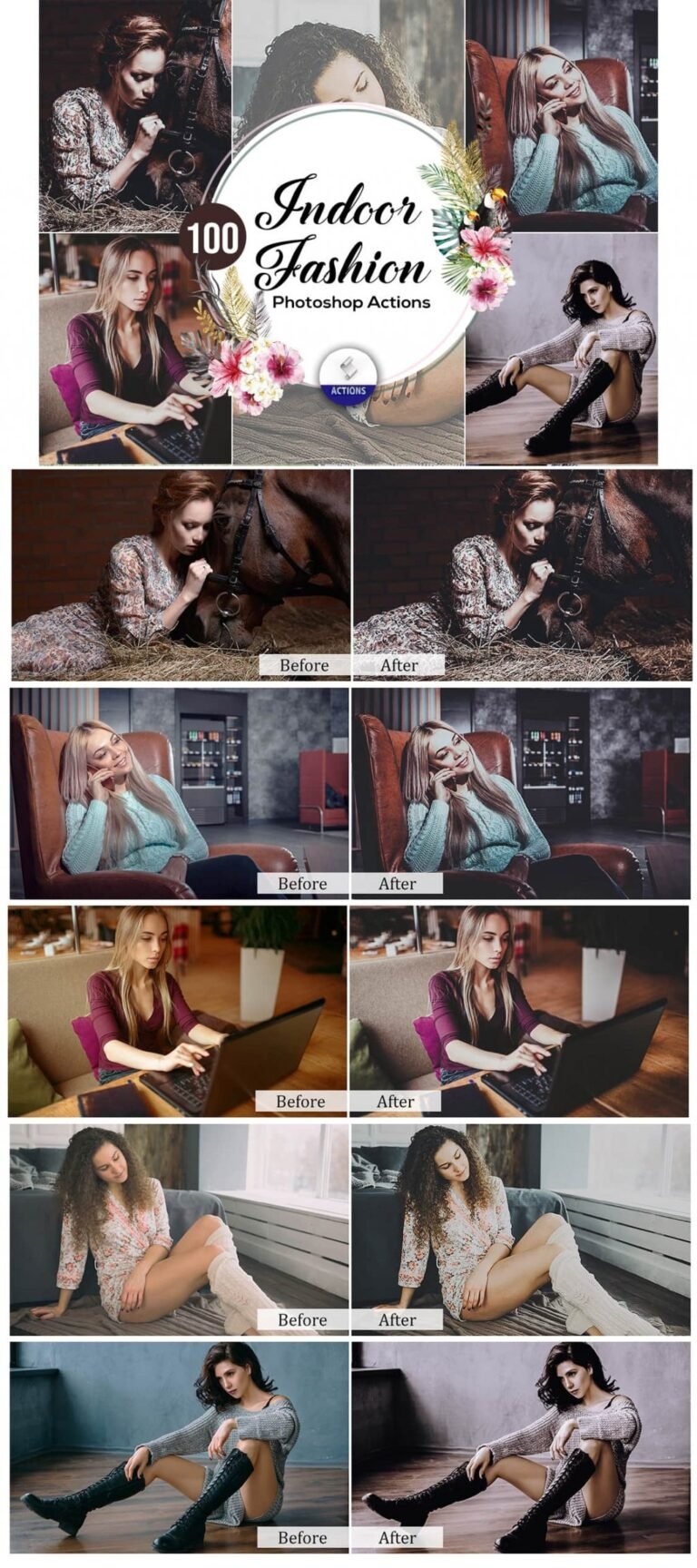 Inkydeals 15000 Photoshop Actions Bundle | visualstorms