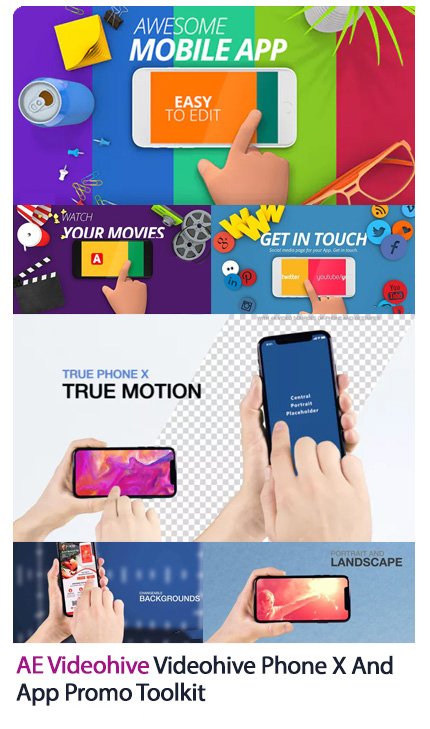 phone x and app promo toolkit | visualstorms visualstorms