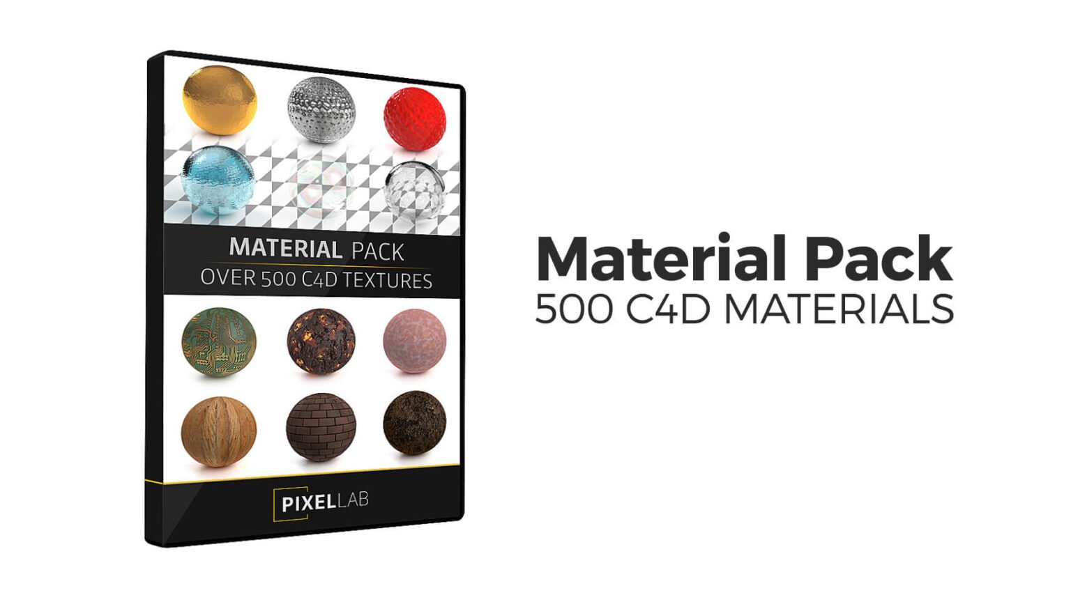 500 Material Pack Cinema 4D Textures | visualstorms