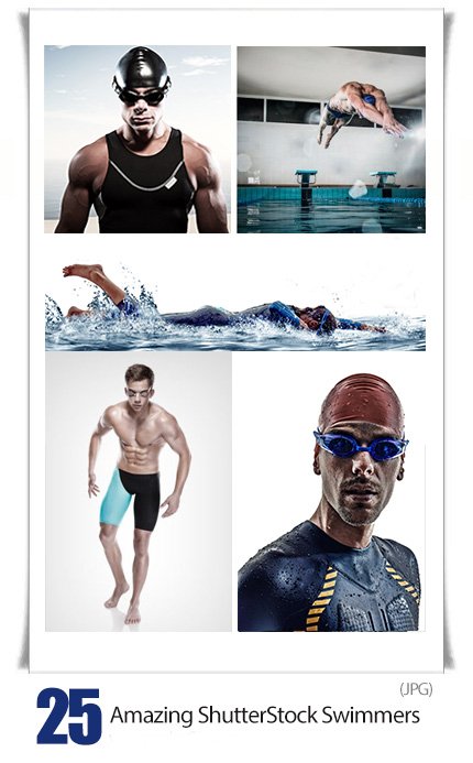 Amazing ShutterStock Swimmers | visualstorms