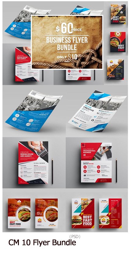 CM 10 Flyer Bundle | visualstorms CM 10 Flyer Bundle